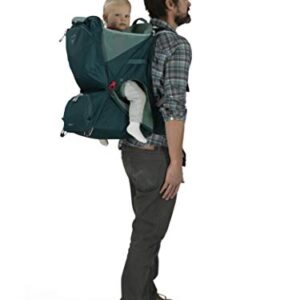 Osprey Poco LT Lightweight Child Carrier and Backpack for Travel, Deep Teal