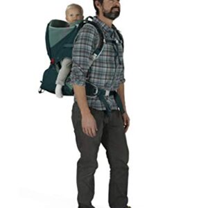 Osprey Poco LT Lightweight Child Carrier and Backpack for Travel, Deep Teal