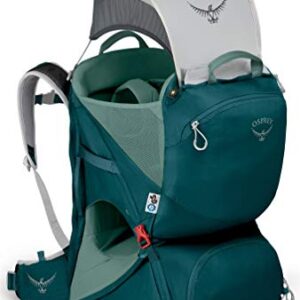 Osprey Poco LT Lightweight Child Carrier and Backpack for Travel, Deep Teal