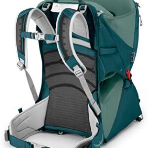 Osprey Poco LT Lightweight Child Carrier and Backpack for Travel, Deep Teal