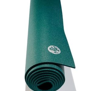 Manduka PRO Lite Yoga Mat - Lightweight For Women and Men, Non Slip, Cushion for Joint Support and Stability, 4.7mm Thick, 71 Inch (180cm), Deep Sea Green, 71" x 24"