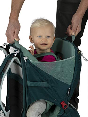 Osprey Poco LT Lightweight Child Carrier and Backpack for Travel, Deep Teal