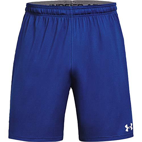 Under Armour Men's Squad Shorts, Royal (400)/White, 3X-Large