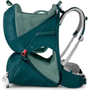 Osprey Poco LT Lightweight Child Carrier and Backpack for Travel, Deep Teal