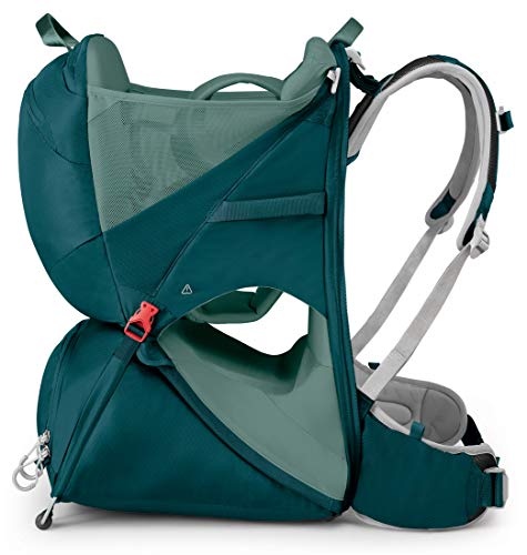 Osprey Poco LT Lightweight Child Carrier and Backpack for Travel, Deep Teal