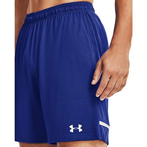 Under Armour Men's Squad Shorts, Royal (400)/White, 3X-Large