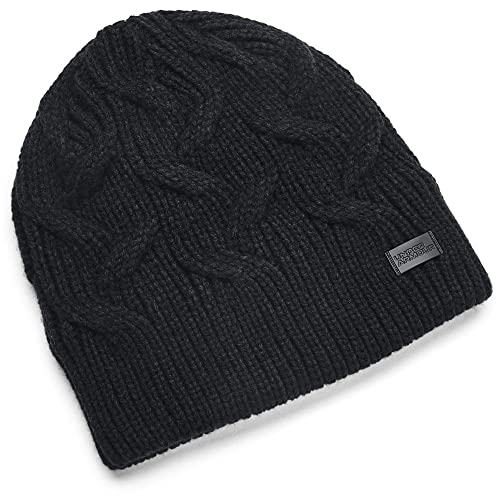 Under Armour Women's Around Town Fleece Beanie, Black (001)/Black, One Size Fits Most