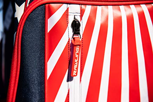 Rawlings | LEGION Backpack Equipment Bag | Baseball & Softball | Red/White/Blue