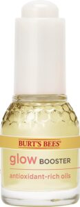 burt's bees glow booster face serum with antioxidant-rich oils for normal and combination skin, 0.51 fluid ounces