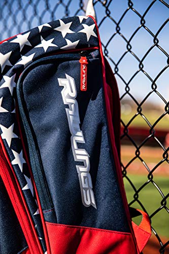 Rawlings | LEGION Backpack Equipment Bag | Baseball & Softball | Red/White/Blue