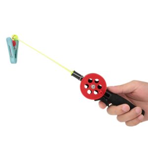 Diydeg Mini 2pcs Fishing Pole, 13.3in Kids Fishing Rod, for Ice Fishing Kids Fishing,