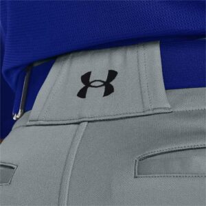 Under Armour Men's Gameday Vanish 21 Pants, Baseball Gray (080)/Black, Small