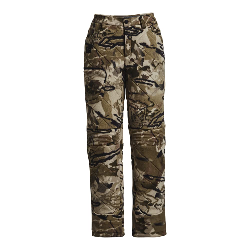 Under Armour Women's Brow Tine Plus Pants, Ua Barren Camo (999)/Black, 10