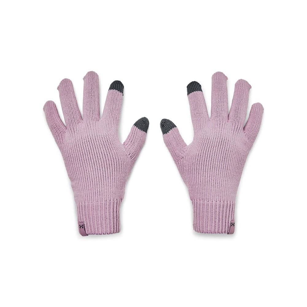 Under Armour Women's Around Town Gloves, Mauve Pink (698)/Ash Plum, Large/X-Large