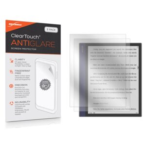 boxwave screen protector compatible with onyx boox note air - cleartouch anti-glare (2-pack), anti-fingerprint matte film skin for onyx boox note air