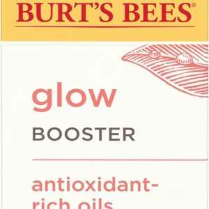 Burt's Bees Glow Booster Face Serum with Antioxidant-Rich Oils for Normal and Combination Skin, 0.51 Fluid Ounces