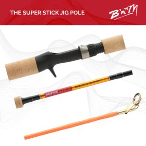 The Super Stick Jig Pole 13ft/2pc