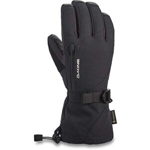 dakine women's leather sequoia gore-tex gloves - black, x-small