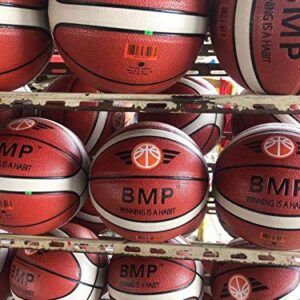 BMP WINNING IS A HABIT Basketball Size 7 - Suitable for Male and Female Basketball Players Aged 13 Years and up - Official Weight Specifications with a Circumference of 29.5 (75cm)