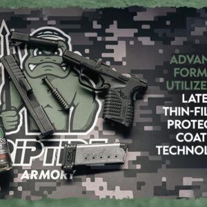 Riptide Armory Advanced Gun Cleaner & CLP+ Graphene 4oz 2 Step Kit - Cleans, Lubes, Protects Targeted Long-Lasting Formula - Nano Coat Technology - Veteran Founded & Formulated by Former US Navy Seal…