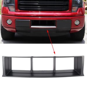 karpal front lower bumper grille trim panel insert compatible with 2009-2014 ford f-150 ecoboost