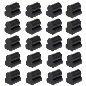 jiayouy dia 4mm valve rotor rubber buffering stop for french horn euphonium tuba trombone black 20pcs