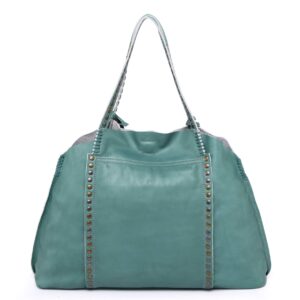 OLD TREND Genuine Leather Birch Tote Bag (Mint)