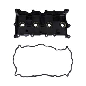 Replacement Engine Valve Cover with Gasket - Compatible with Nissan Altima 2.5L 2007-2012 and Sentra 2007-2012 - Replaces 13264JA00A, 13270JA00A, CNVG-D1230 - Rocker, Camshaft Covers