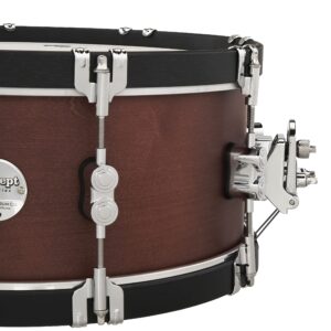 Pacific Drums & Percussion Add-Ons PDP Concept Classic, 6.5x14, Ox Blood/Ebony Hoops Snare Drum (PDCC6514SSOE)