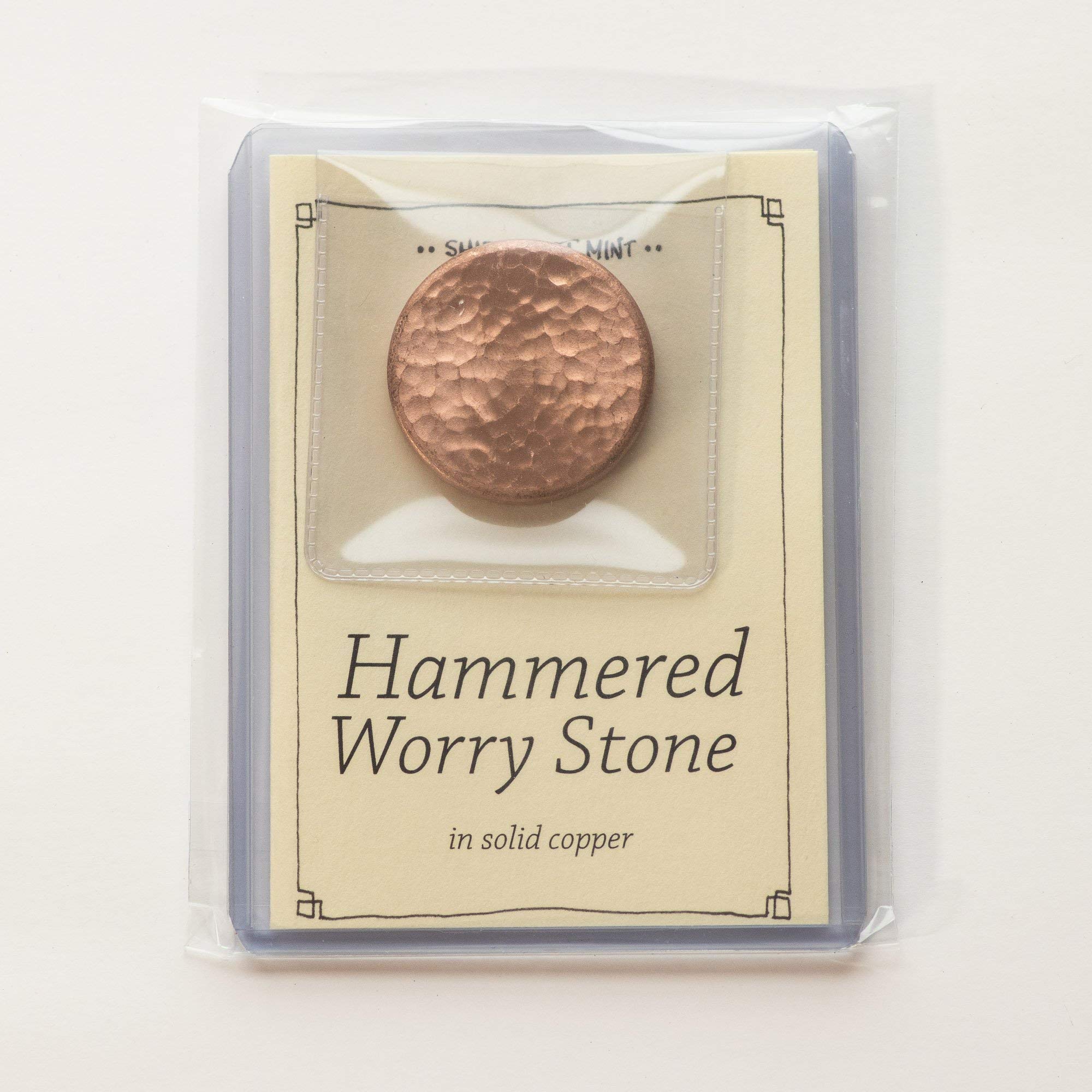 Hammered Worry Stone