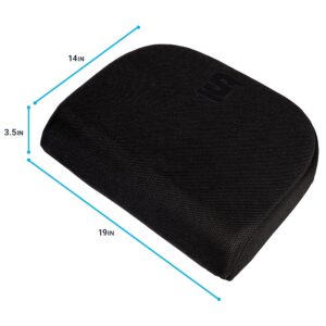 Franklin Sports Portable Travel Seat Cushion - Sideline Foam Seat Cushion for Stadium Seats, Car, Office Chair, Travel + More - Comfortable Padded Seat Cushion - 17" x 13" x 3.5"