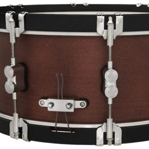 Pacific Drums & Percussion Add-Ons PDP Concept Classic, 6.5x14, Ox Blood/Ebony Hoops Snare Drum (PDCC6514SSOE)