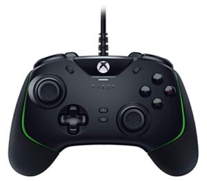 razer wolverine v2 wired gaming controller for xbox series x|s, xbox one, pc: remappable front-facing buttons - mecha-tactile action buttons and d-pad - trigger stop-switches - black