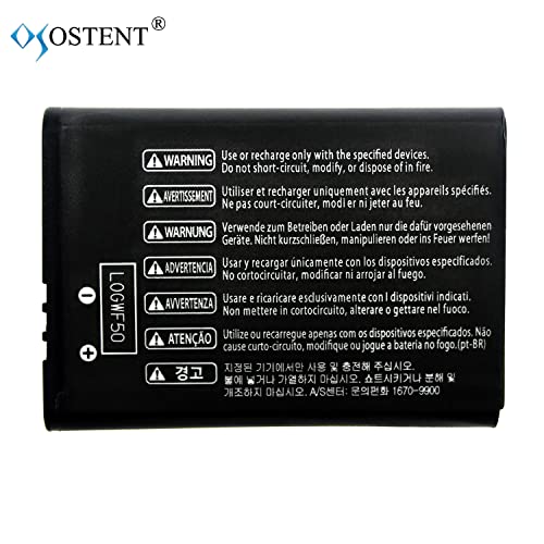 OSTENT 1300mAh 3.7V Li-ion Battery Pack Lithium-ion Rechargeable Replacement for Nintendo Switch Pro Controller