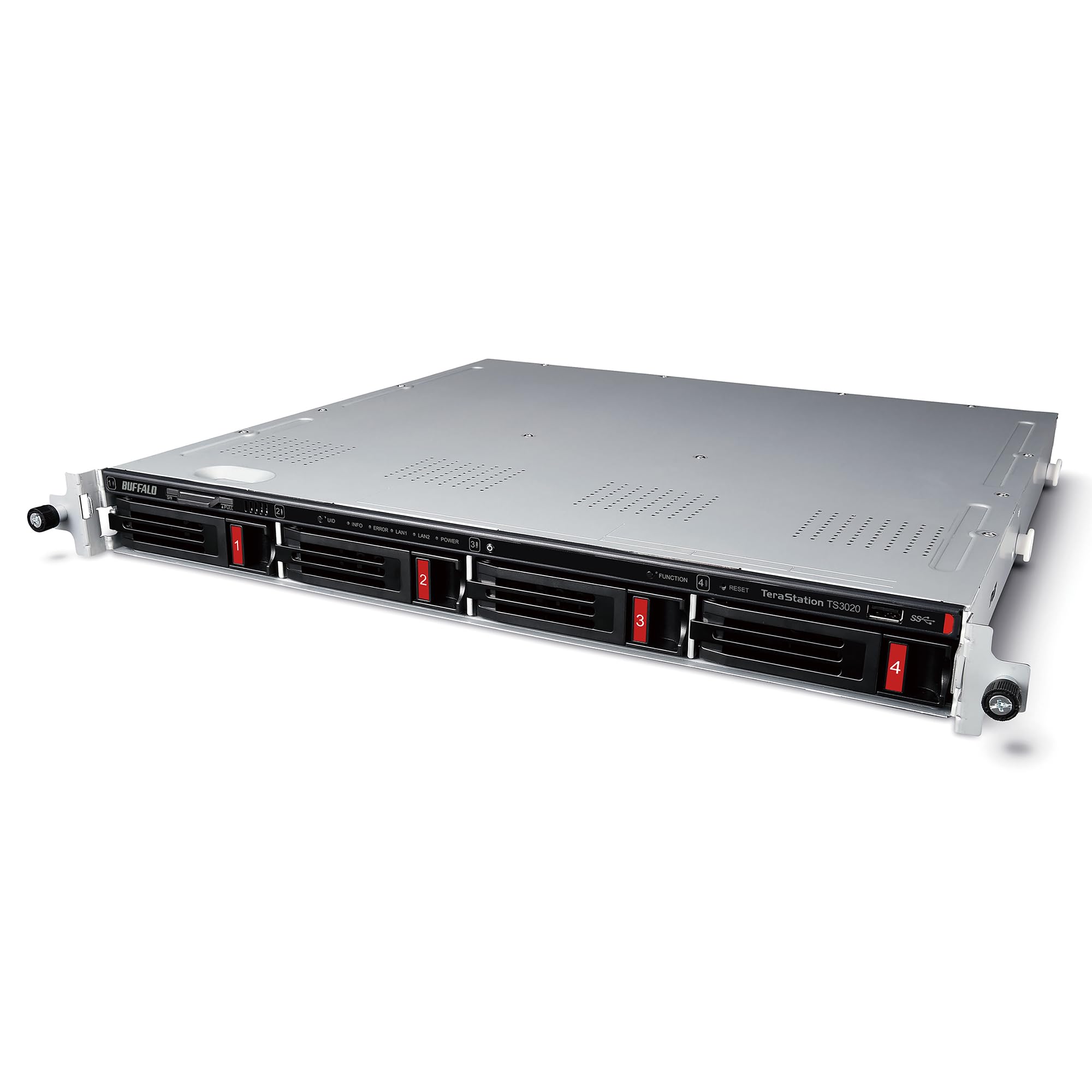 BUFFALO TeraStation 3420RN 4-Bay SMB 16TB (4x4TB) Rackmount NAS w/Hard Drives Included Network Attached Storage