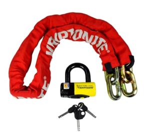 kryptonite new york fahgettaboudit chain 1415 & new york disc lock (weight 15.25 lbs)