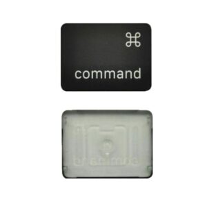 Replacement Individual Left Command Key Cap and Hinges are Applicable for MacBook Pro A1706 A1707 A1708 Keyboard to Replace The Left Command Key Cap and Hinge