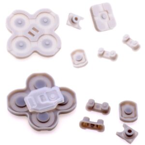 deal4go silicone rubber button conductive contacts pad set replacement for switch joycon controller contact membrane