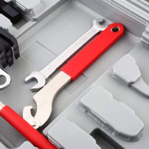 Bike Repair Tool Kits, Bicycle Tool Kit Multi-Function Tool Kit, Maintenance Tool Set with Tool Box Best Value Professional Home Bike Tool with Premium Quality