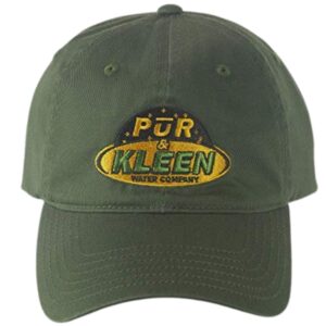 concept one amazon studios the expanse amazon pur & kleen water company dad hat, green, one size