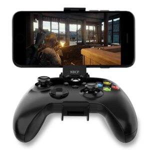 nbcp xbox series x controller phone mount,foldable phone holder for xbox series s|x/xbox one wireless controllers cellphone clip ajustable(clip only)