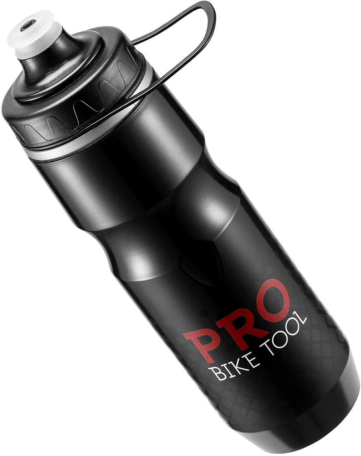 PRO BIKE TOOL Insulated Bike Water Bottle + Bicycle Water Bottle Bundle - for Road or Mountain Bikes