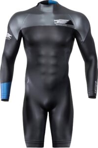 ho syndicate dry-flex l/s spring mens wetsuit black/steel blue sz xxl