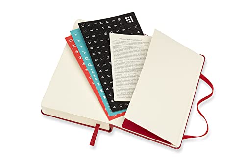 Moleskine Classic 12 Month 2022 Daily Planner, Hard Cover, Pocket (3.5" x 5.5"), Scarlet Red