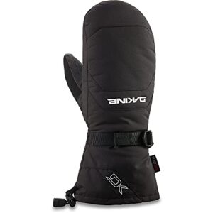 dakine scout mitten for skiing and snowboarding - black xl