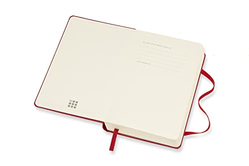 Moleskine Classic 12 Month 2022 Daily Planner, Hard Cover, Pocket (3.5" x 5.5"), Scarlet Red