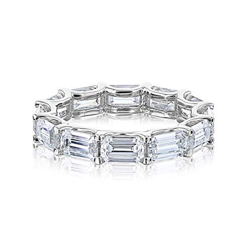 Kobelli East-West Moissanite Eternity Ring - white-gold / 5.5