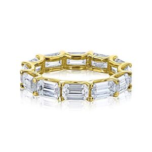 Kobelli East-West Moissanite Eternity Ring - white-gold / 5.5