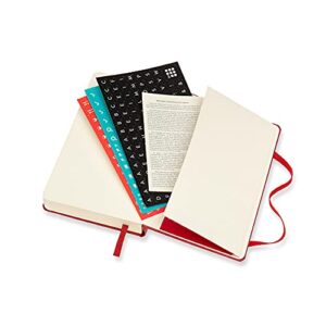 Moleskine Classic 12 Month 2022 Daily Planner, Hard Cover, Pocket (3.5" x 5.5"), Scarlet Red