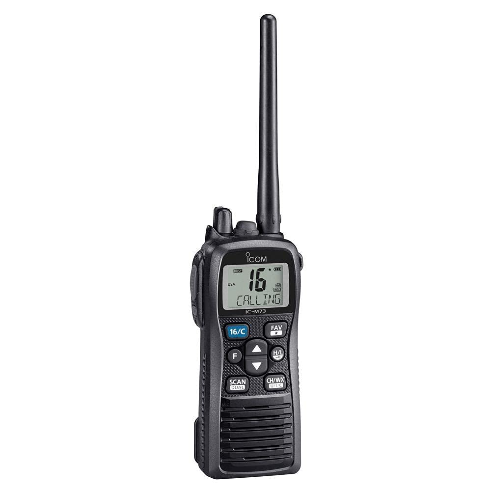 Icom M73 VHF Submersible Marine Handheld Radio